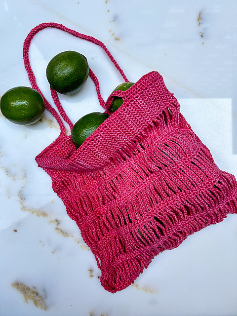 Ravelry: Mesh Tote Bag pattern by Sophie mohr