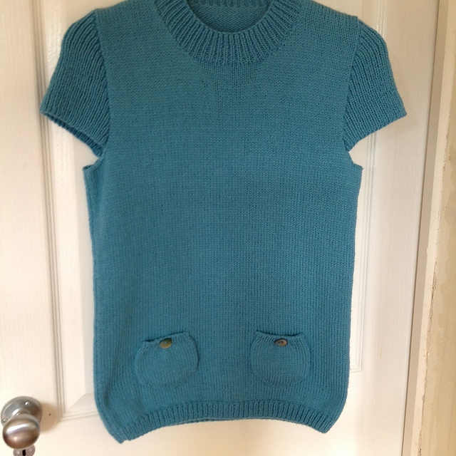 Ravelry: Cap Sleeve Sweater pattern by Patons UK