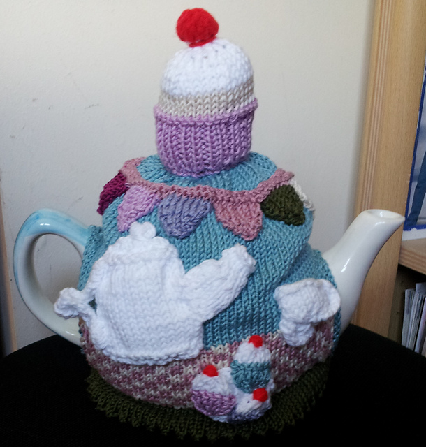 Ravelry: Tea party tea cozy pattern by Nicola Valiji