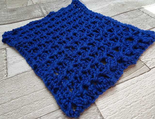 Ravelry: Rippling Waves Afghan Square pattern by Jo Creates