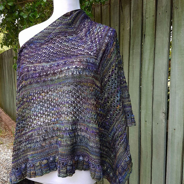 Ravelry: KnitsForKidsAu's Malabrigo Shawl