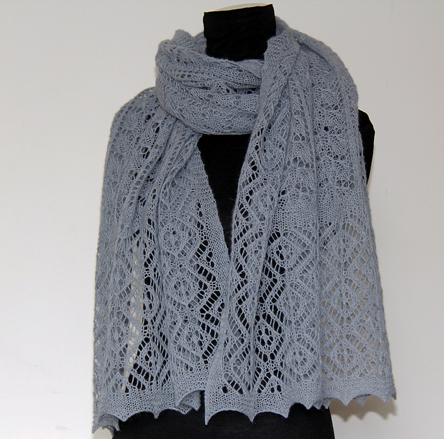 Ravelry: KnitsForKidsAu's Alpine Lace Scarf