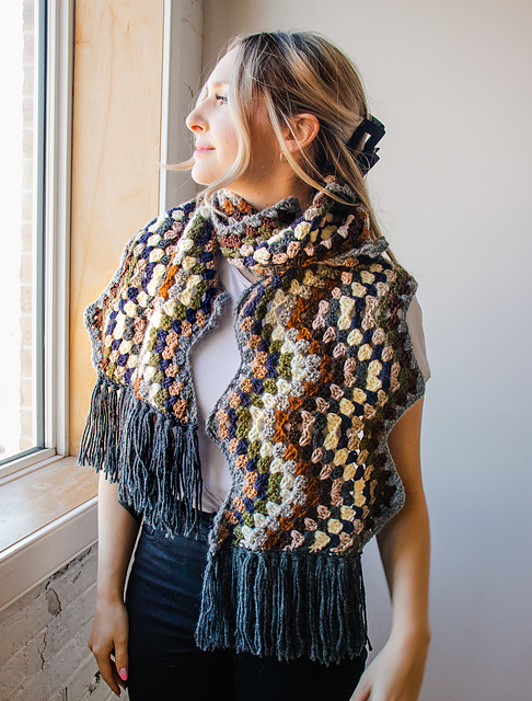 Ravelry: Jefferson Scrap Scarf pattern by Janine Myska