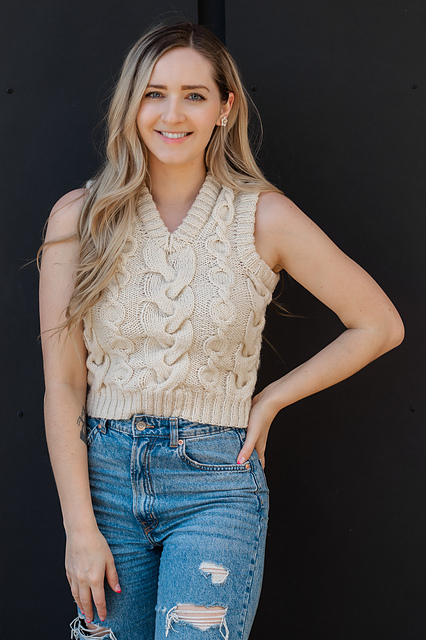 Ravelry: Sterling Slipover pattern by Janine Myska