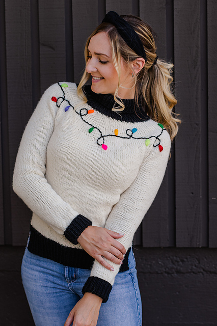 Ravelry: Light It Up Yoke pattern by Janine Myska