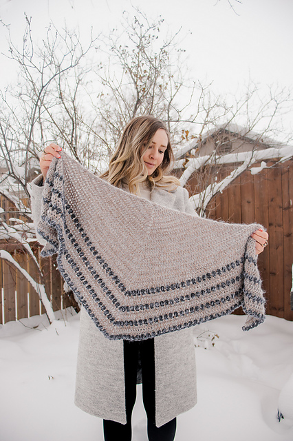 Ravelry: Arbor Grove Wrap pattern by Janine Myska
