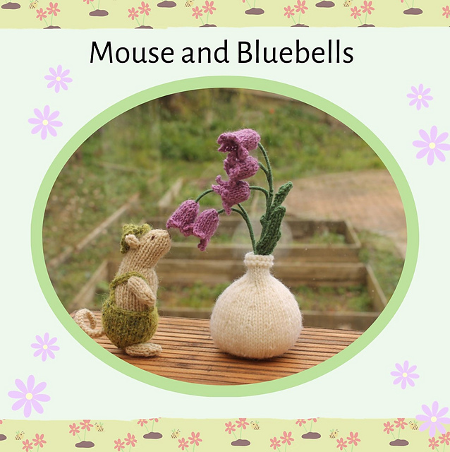 Ravelry: Little mouse and Bluebell pattern by Sachiyo Ishii