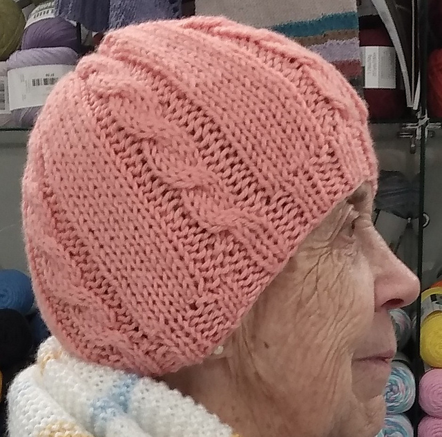 Ravelry: Beanie (Cabled) pattern by Alexandra M. Stabler