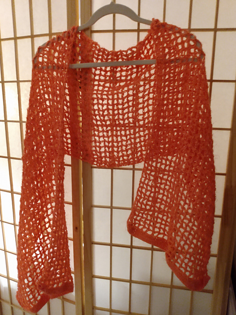 Ravelry: Mesh Stole (Easy) pattern by Alexandra M. Stabler