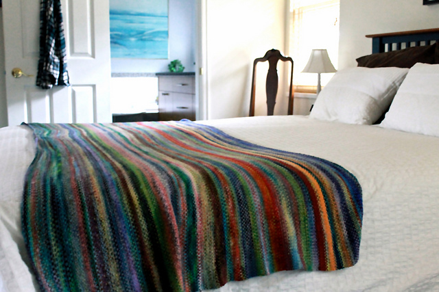Ravelry: KateLore's scrappy blanket