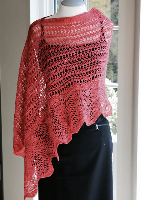 Ravelry: Silk Road Wrap pattern by Kate Lore Designs
