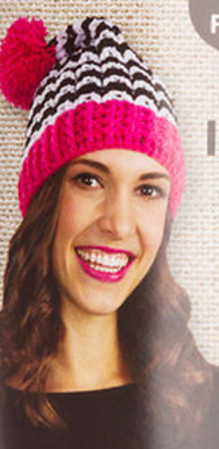 Ravelry: Graphic Chevron Hat pattern by Loops & Threads™ Design Team