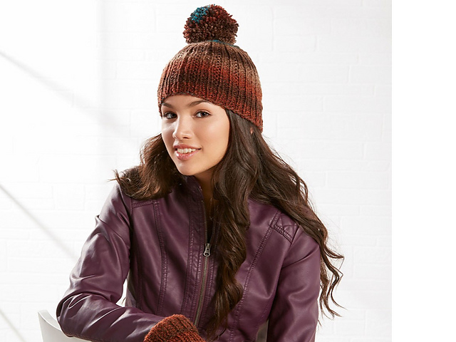 Ravelry: Pebble Knit Hat pattern by Loops & Threads™ Design Team