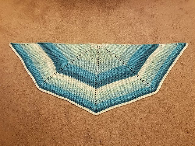 Ravelry: The Half Circle Shawl pattern by Fiber Spider