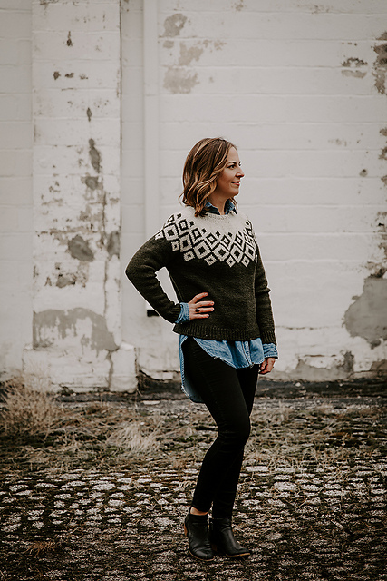 Ravelry: Wixom Sweater pattern by Jill Zielinski