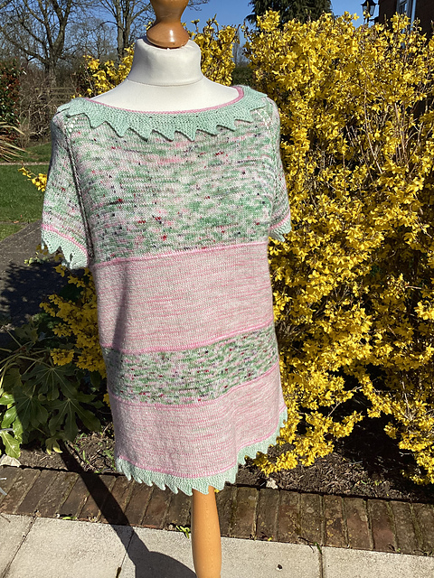 Ravelry: Jagged Little Frill pattern by Knitterish Designs