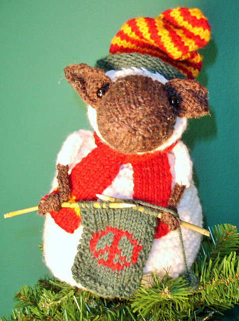 Ravelry: Merry Sheepmas Tree Topper pattern by Holly D. Hufstetler