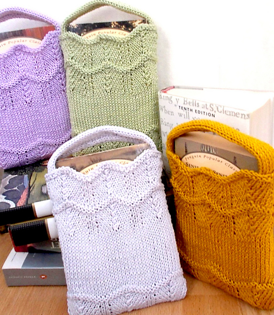 Ravelry: Book Buddy Bag pattern by Ellen Kapusniak