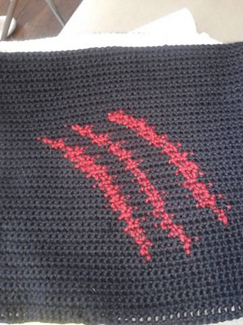 Ravelry: Supernatural Square 3- Wendigo pattern by Jill Burkette