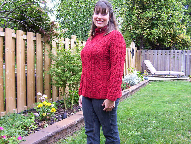 Ravelry: Girl's Night Out Sweater pattern by Kathy Zimmerman