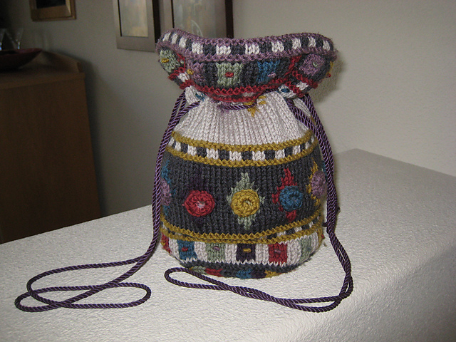 Ravelry: Indian Mirror Bag: All the Raj pattern by Mags Kandis