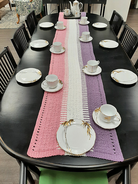Ravelry: Springtime Table Runner pattern by K.C. Johnson