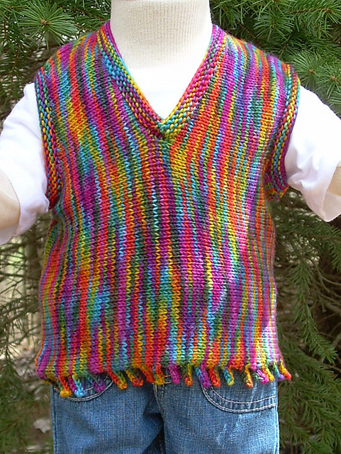 Ravelry: Baby Fiesta Vest pattern by Kim Smith, Knitting Matters