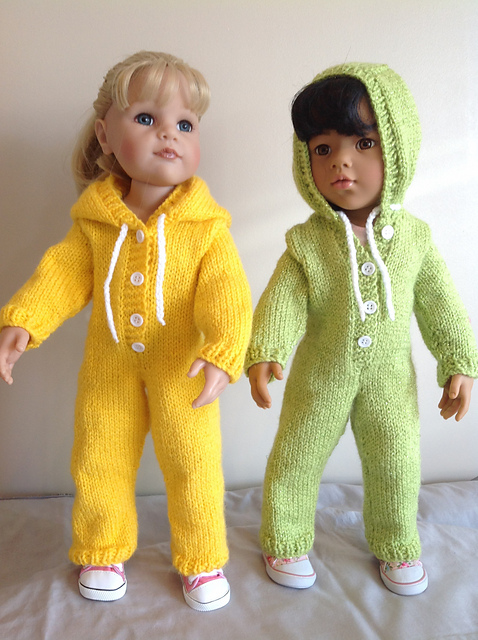 Ravelry: All in One for 18" Dolls pattern by Knitting Nanny Mo