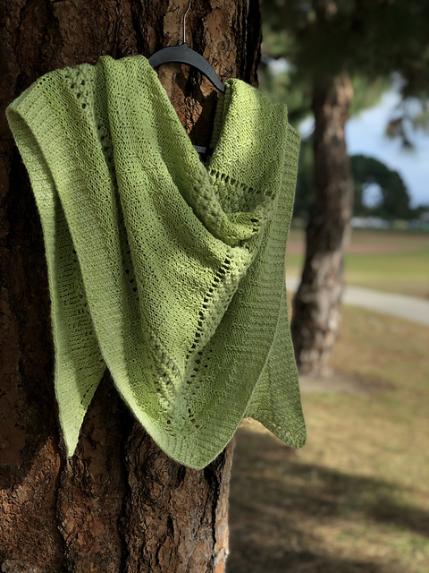 Ravelry: Luna Moth Shawl pattern by Kelcey Garner