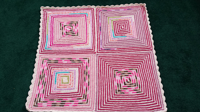 Ravelry: Easy Oddball Afghan pattern by Mary Grace McNamara