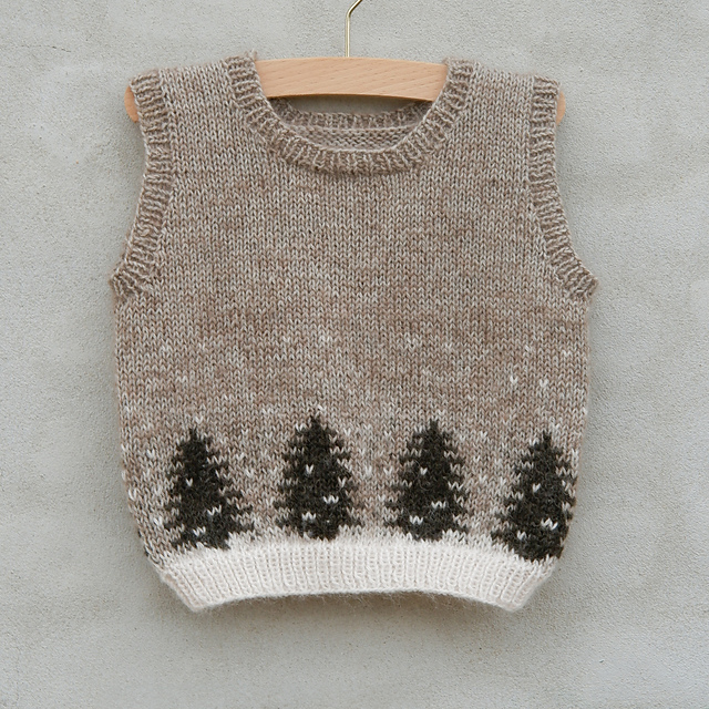 Ravelry: Snow Vest pattern by Pernille Larsen
