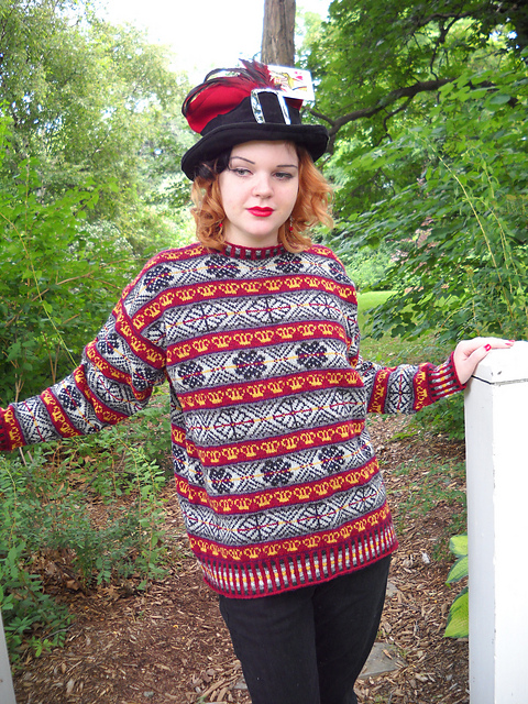 Ravelry: Red Queen pattern by Lorraine Condotta