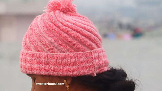 Ravelry: Christmas unisex swirl & spiral hat pattern by Sunayana Negi