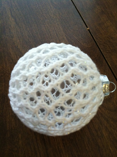 Ravelry: Mesh Lace Christmas Tree Ornament pattern by Dixie Lee