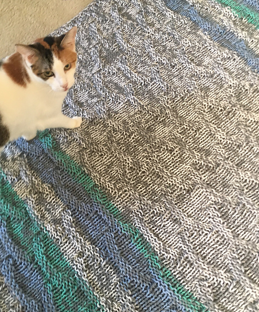 Ravelry: Dreamtime Waves Lap Robe pattern by Dixie Lee