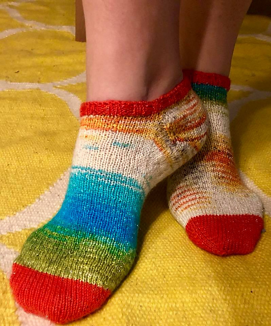 Ravelry: Simple Ankle Socks pattern by Michelle Carter