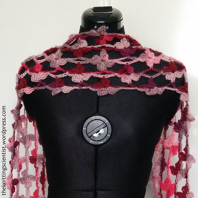 Ravelry: KnittyScientist's Spring Flower Scarf