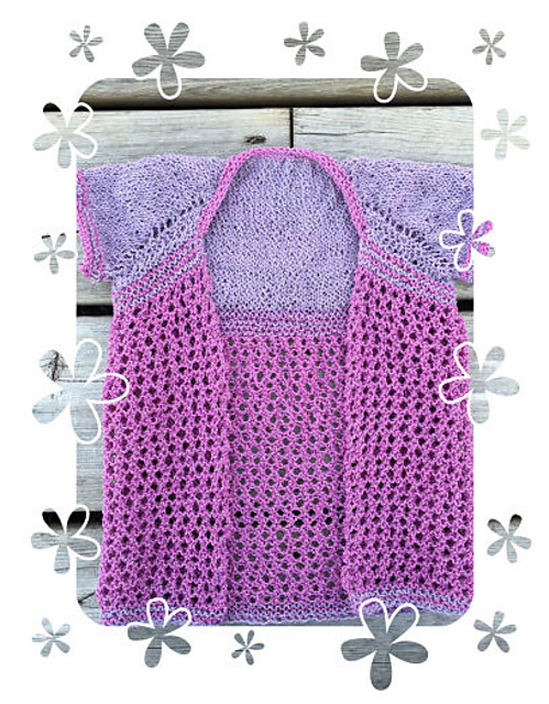 Ravelry: Little Lingette Shrug pattern by Alli Barrett