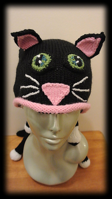 Ravelry: Carnivorous Cat Hat pattern by Knitwits Heaven