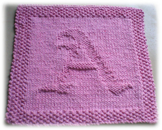 Ravelry: Old English Letter A pattern by Knitwits Heaven