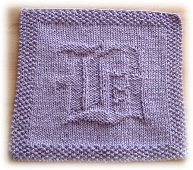 Ravelry: Old English Letter B pattern by Knitwits Heaven