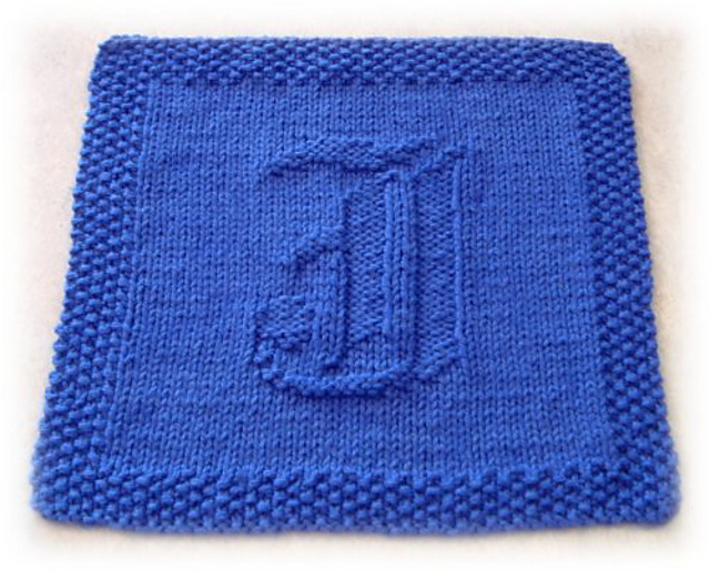 Ravelry: Old English Letter J pattern by Knitwits Heaven