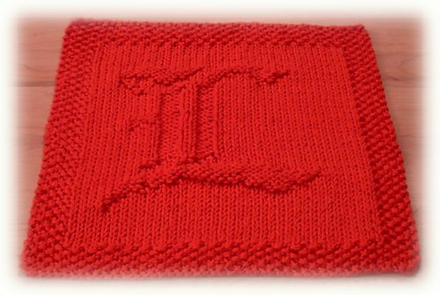 Ravelry: Old English Letter L pattern by Knitwits Heaven