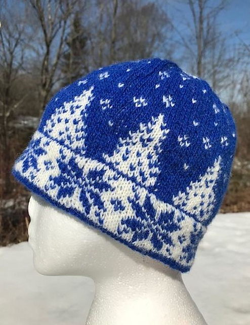 Ravelry: Winter's Eve Hat pattern by Knitwits Heaven