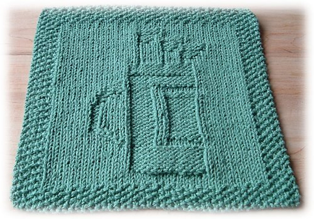 Ravelry: Golf Bag pattern by Knitwits Heaven