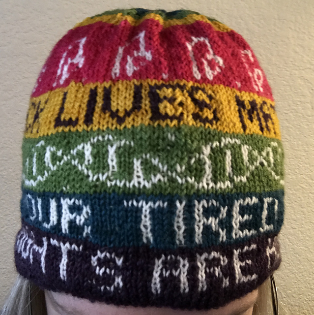 Ravelry: Resistance Hat pattern by Krista Nelson