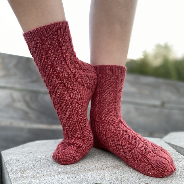 Ravelry: Lambert Twist Socks pattern by Sarah Keller