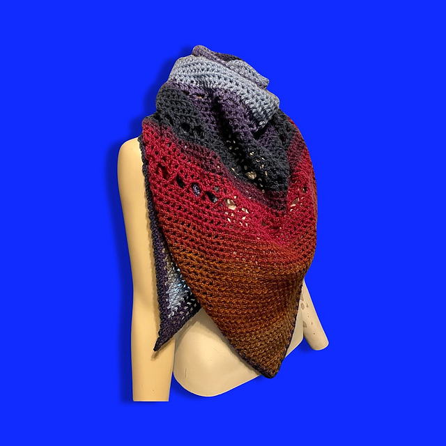 Ravelry: Griffin Solstice Wrap/Scarf pattern by John Haffner-Henriques