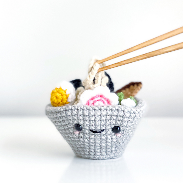 Ravelry: Japanese Ramen Noodles pattern by Michael Hon