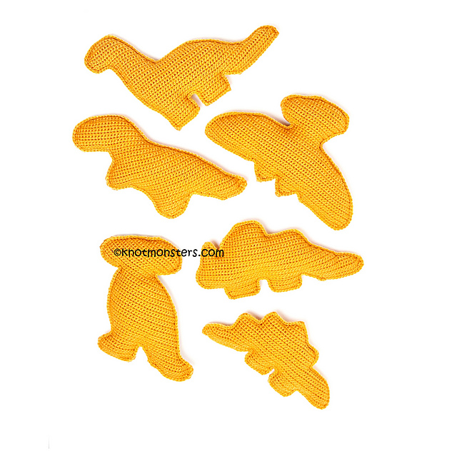 Ravelry: Dino Nuggets pattern by Michael Hon